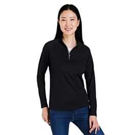 Core 365 Ladies' Origin Performance Pique Quarter-Zip | Smartex Canada